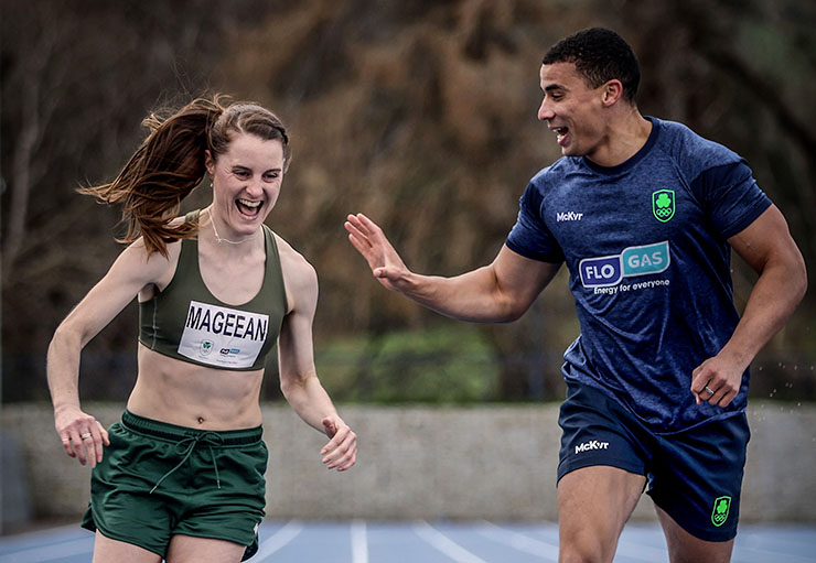 Meet Ciara Mageean and Jordan Conroy, Irish Olympic athletes and Flogas ...